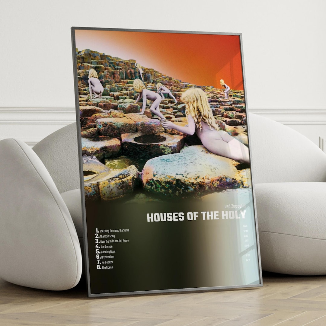 Led Zeppelin Houses of the Holy Remaster Album Cover - Etsy