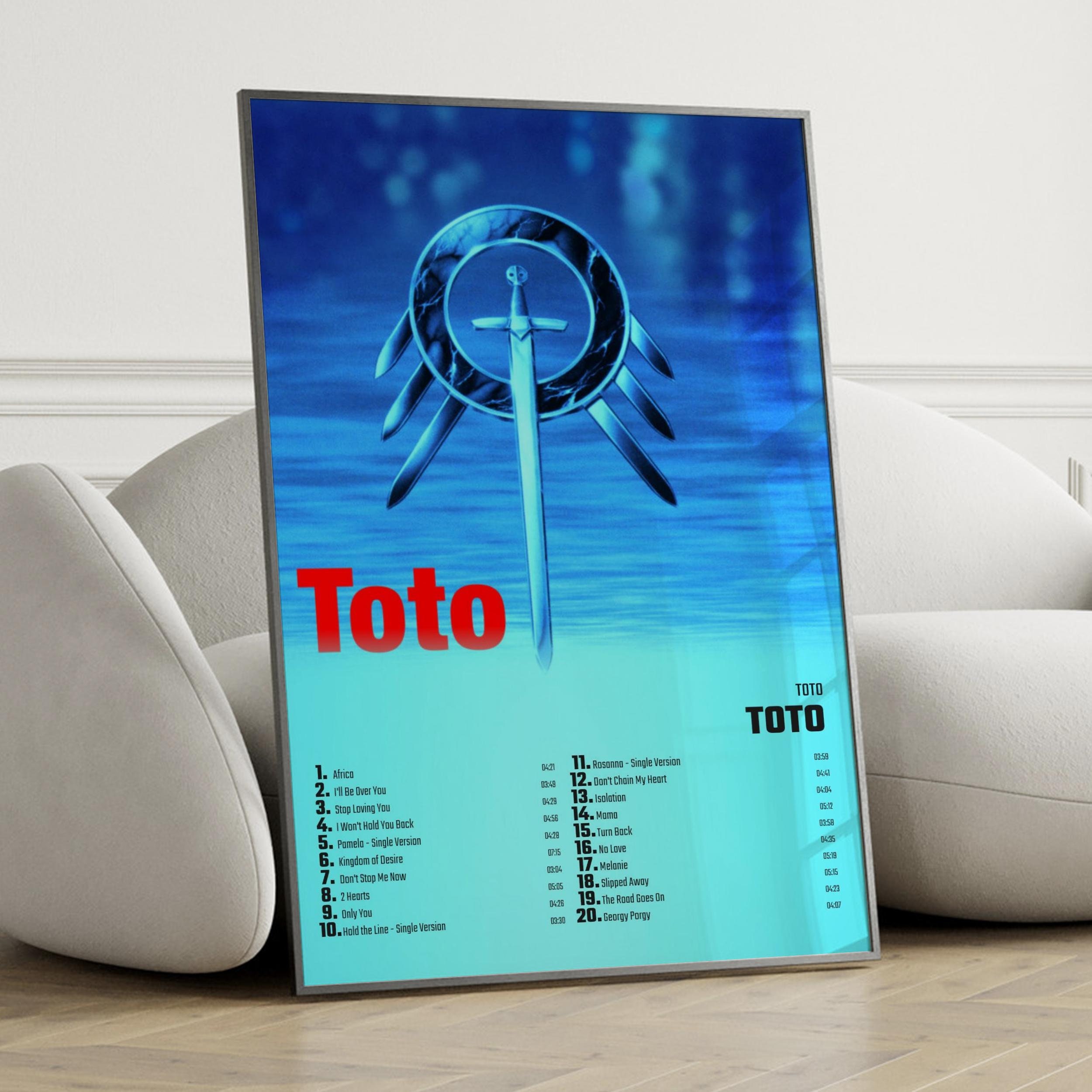 Toto Toto Album Cover Poster Wall Art TOTO Toto - Etsy