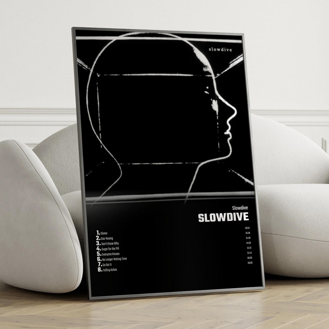 Slowdive Slowdive Album Cover Poster Wall Art Slowdive - Etsy