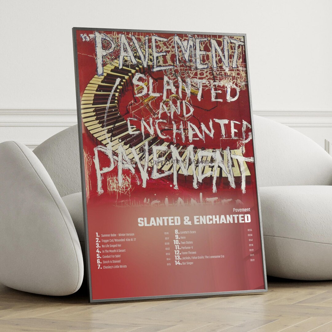 Pavement Slanted Enchanted Album Cover Poster Wall Art - Etsy