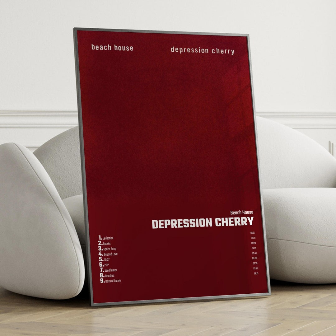 Beach House Depression Cherry Album Cover Poster Wall Art - Etsy