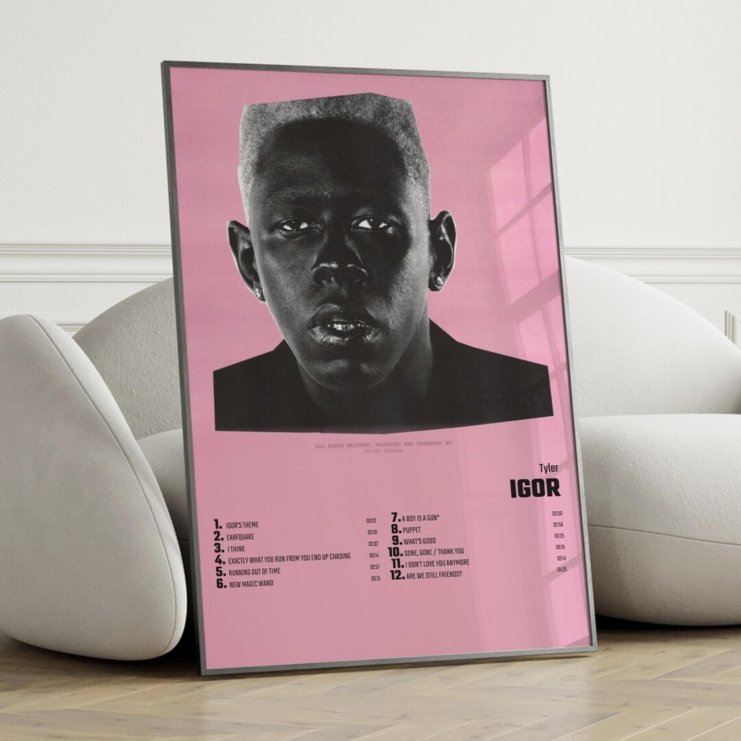 Tyler Igor Album Cover Poster Wall Art Tyler Igor - Etsy