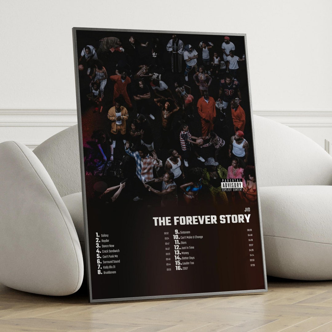 Jid the Forever Story Album Cover Poster Wall Art JID the - Etsy