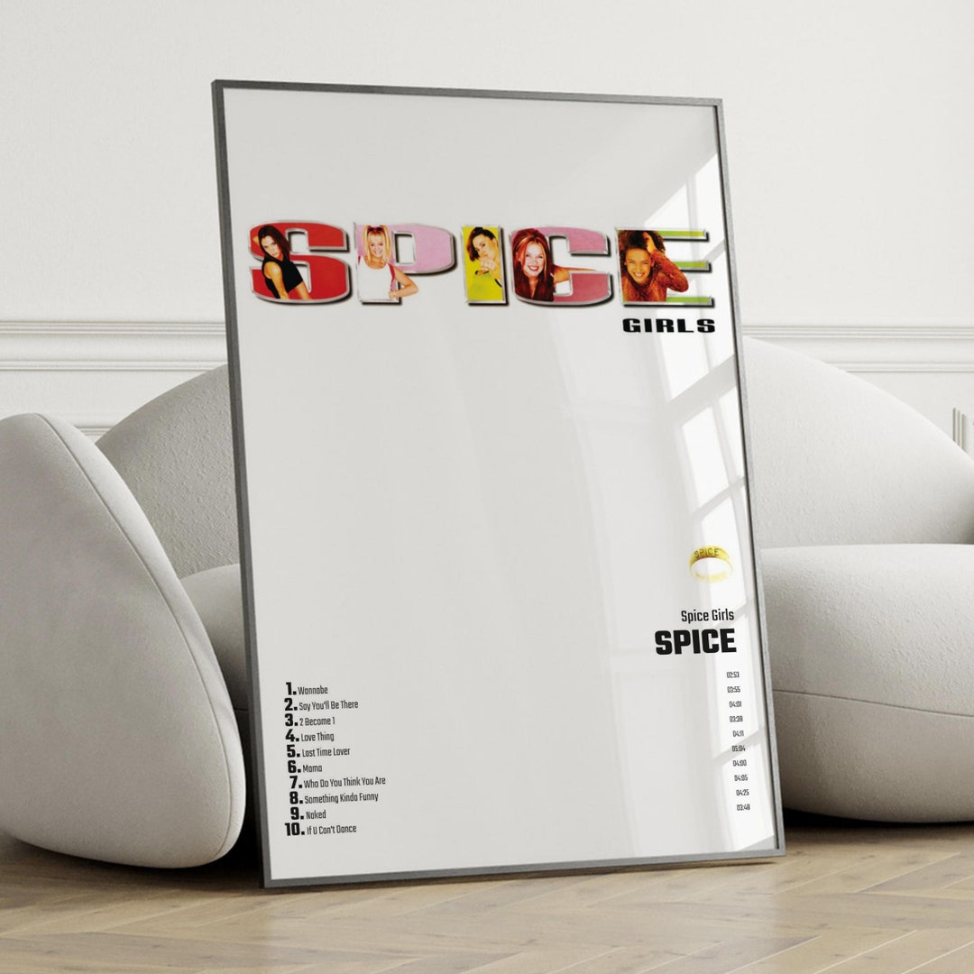 Spice Girls Spice Album Cover Poster Wall Art Spice Girls - Etsy