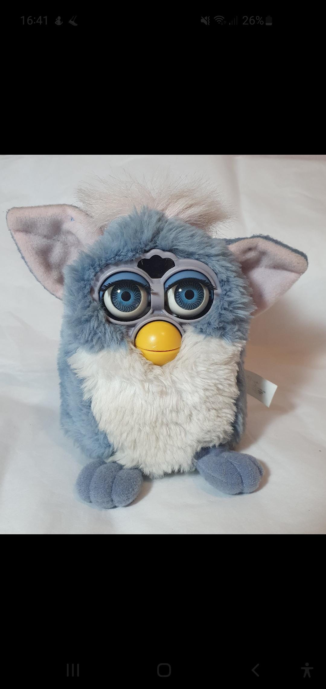 Furby Vintage 1998 Original Elephant Working Tiger Electronics Working ...