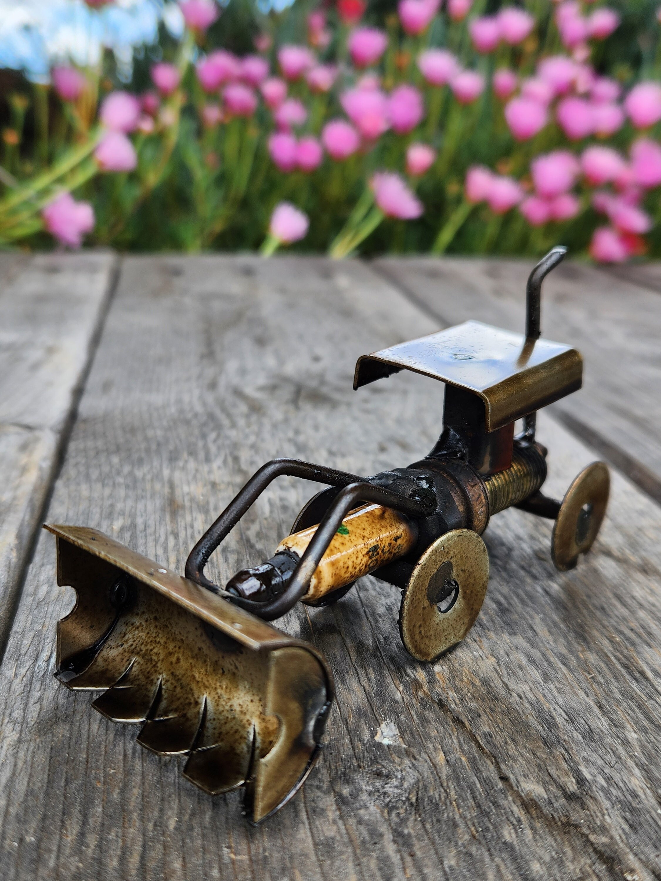 Welded Spark Plug Art, Recycle Metal Art, CHOOSE Style - Etsy