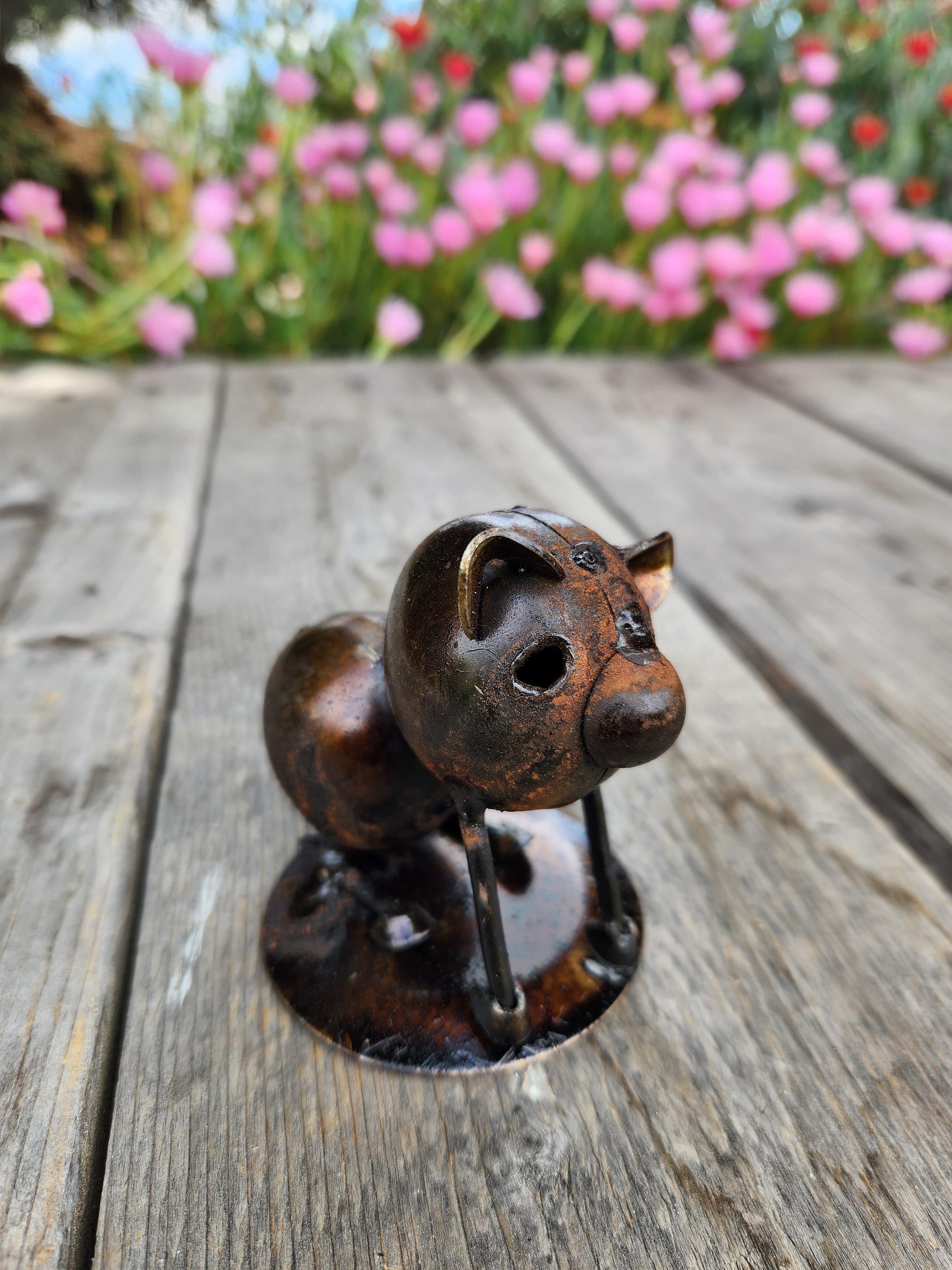 Welded Spark Plug Art, Recycle Metal Art, CHOOSE Style - Etsy