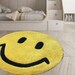 Custom Smiley Face Tufted Rug Personalized 100% Acrylic Carpet Any Size ...