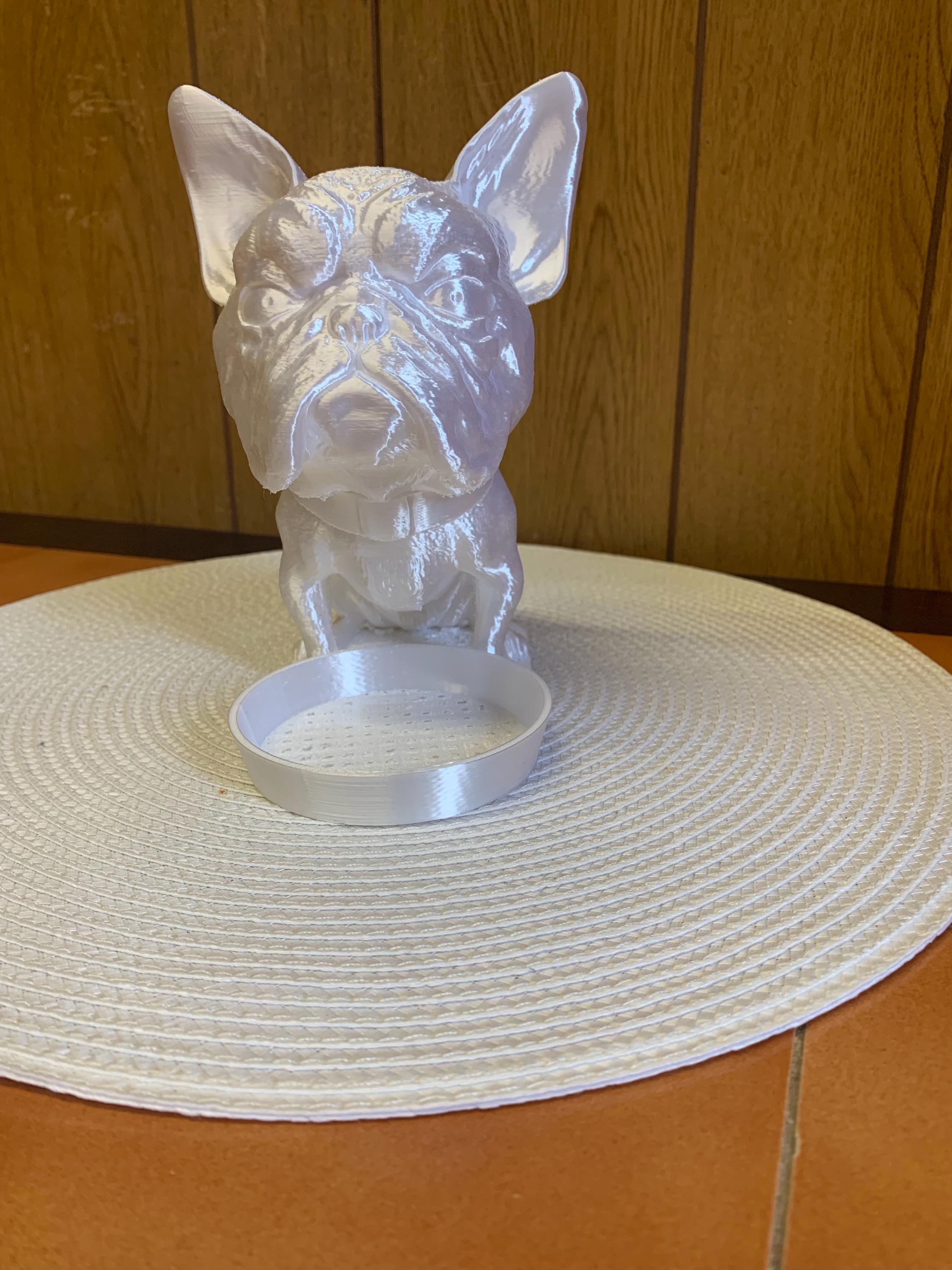 French Bulldog STL File - 3D Printable Digital Download - Dog Statue ...