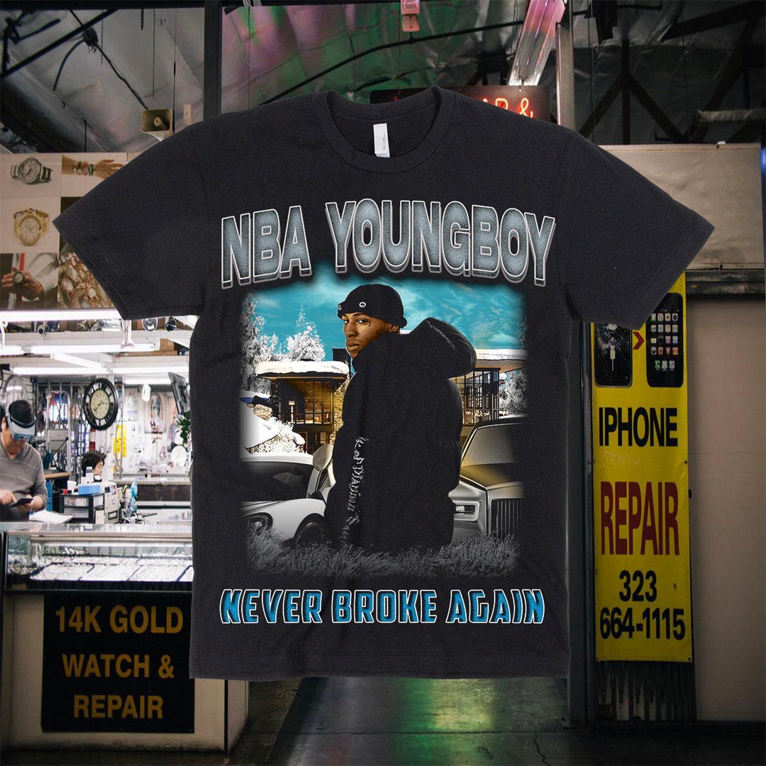 NBA YOUNGBOY TEE - Etsy