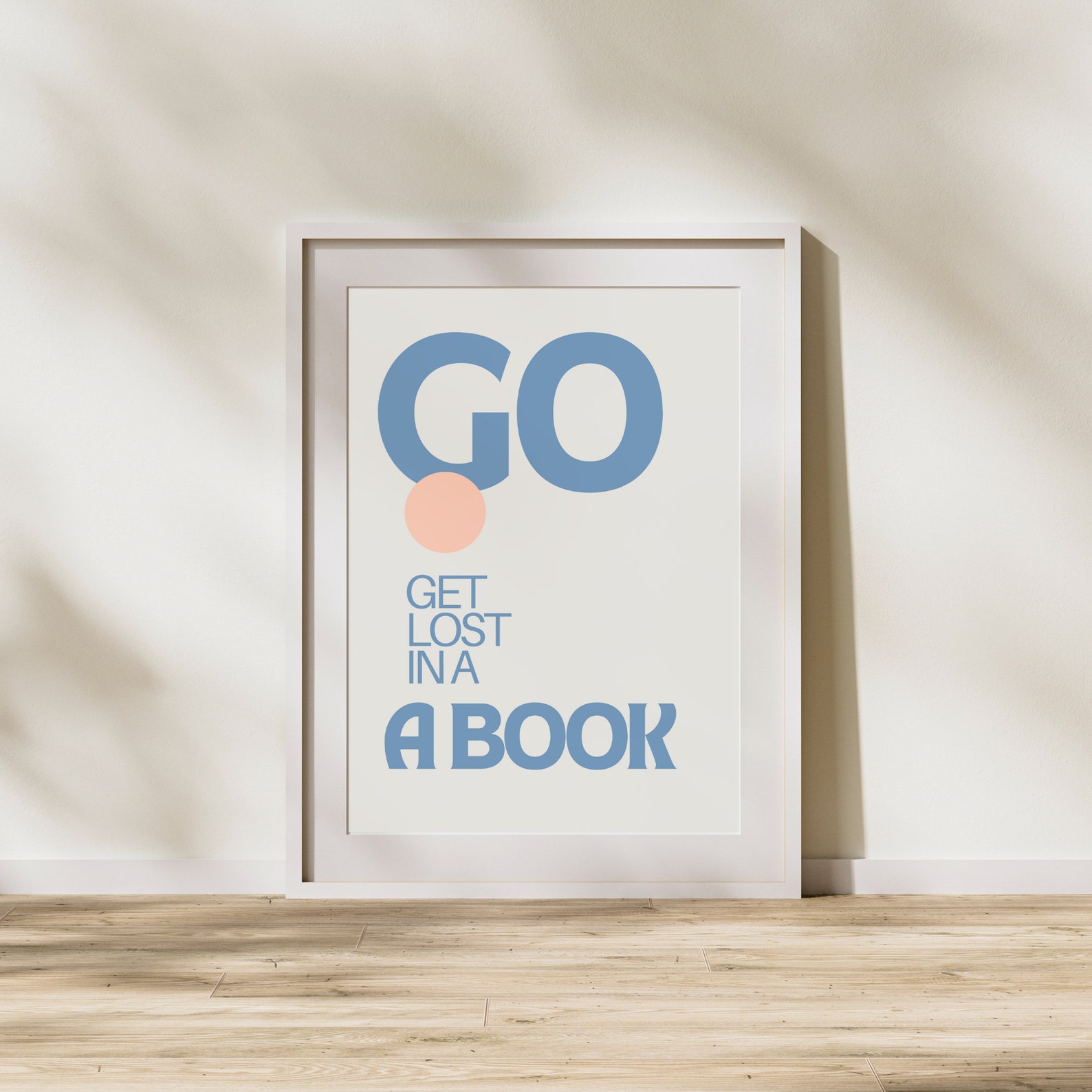 Get Lost in a Book Wall Art | Wall Art for Readers | Office Wall Art ...