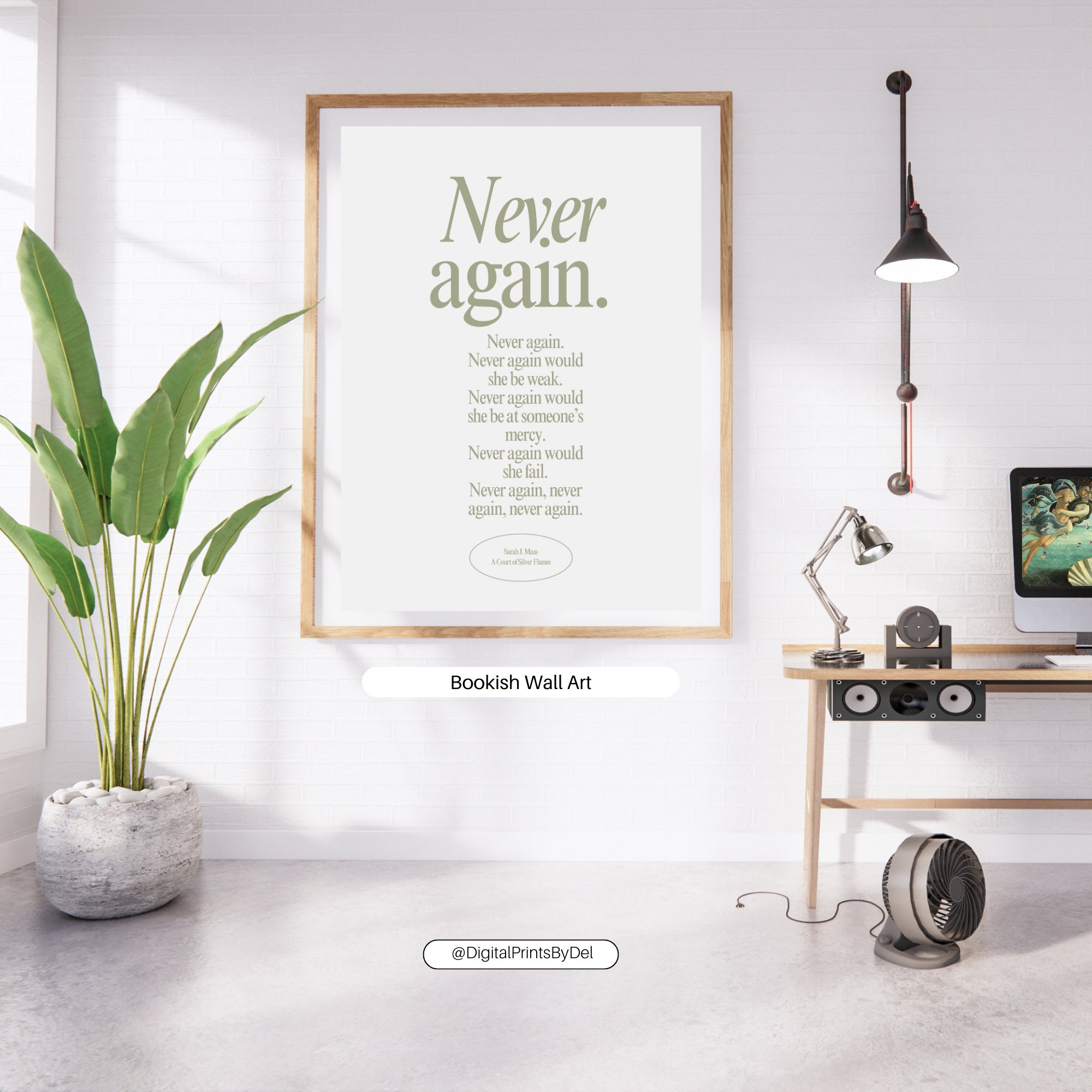 ACOTAR Wall Art | Book Art Digital Prints | A Court of Silver Flames ...