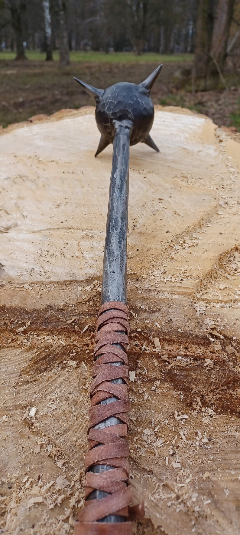 Full Metal Decorative Mace - Etsy