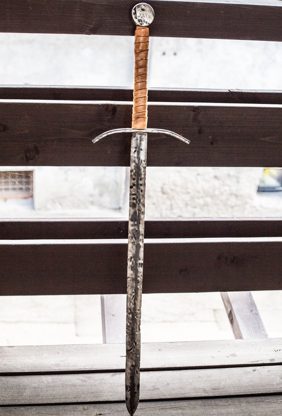 2 Handed Medieval Decorative Sword - Etsy