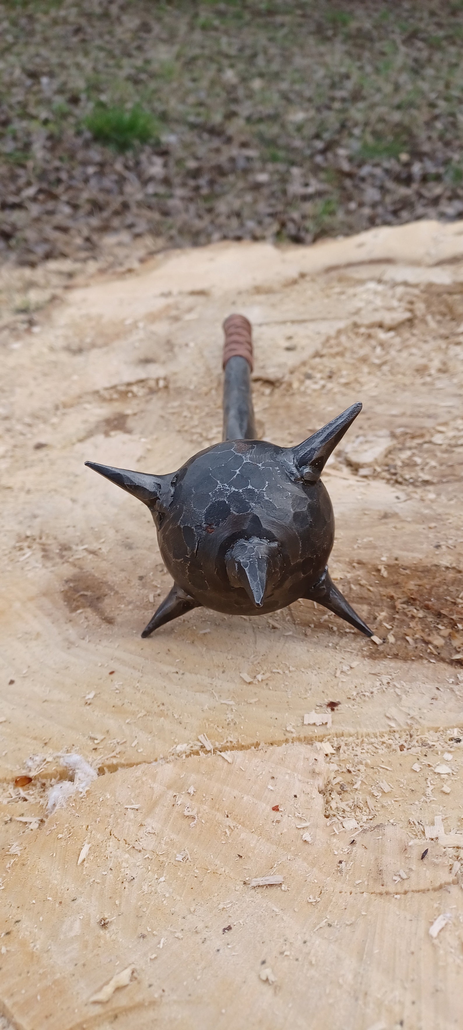 Full Metal Decorative Mace - Etsy