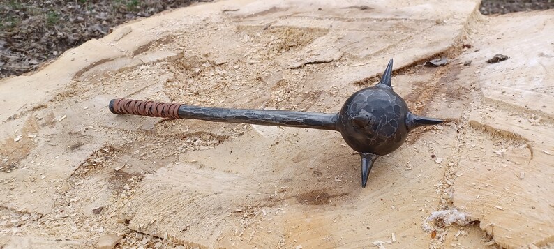 Full Metal Decorative Mace - Etsy