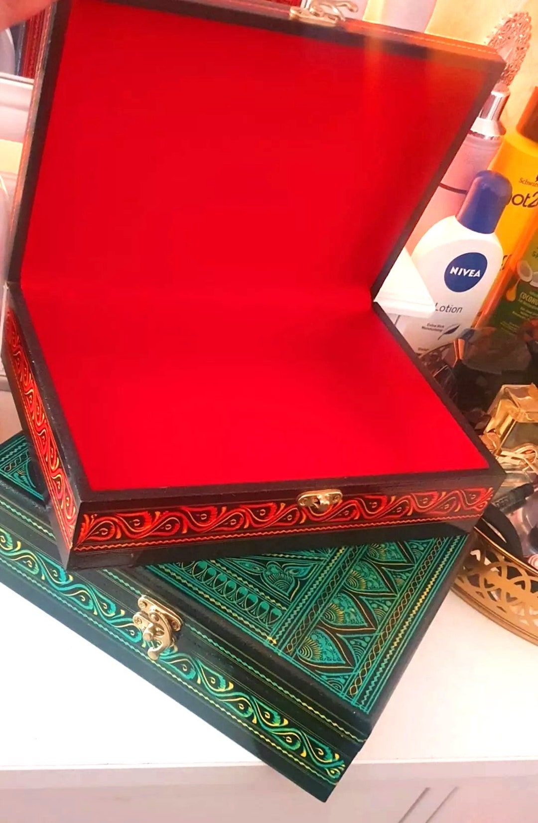 Beautiful Style Hand Made Jewllery Box /for Her /gift for All Ladies ...