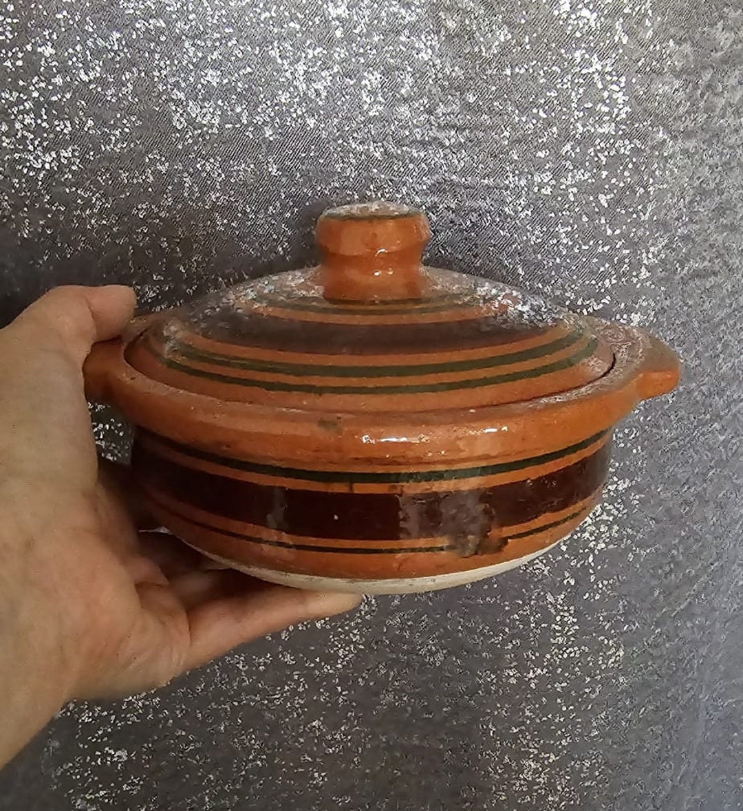 Handi /cooking Pot /excllent Cooking and Warmer Clay Pot With Lid - Etsy