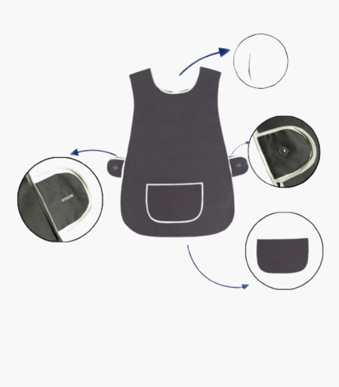 APRONS for Catering /cooking Apron/ Tabard /overall Work Wear /big ...