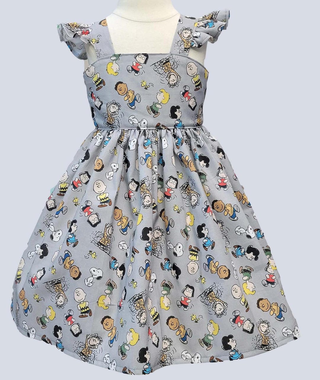 Peanuts Dress, Charlie Brown and Friends Inspire Girls Dress, Snoopy Dress, Charlie, Snoopy ...
