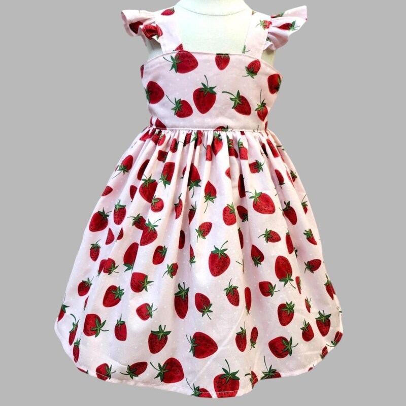 Strawberry Dress - Etsy