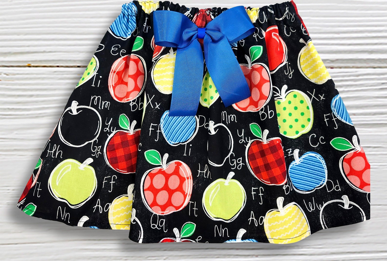 2nd Grade Outfit, Back to School Girls Outfit, School Shirt and Skirt ...