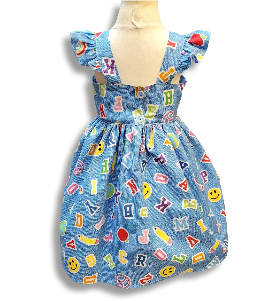 Kindergarten School Girls Dress, Back to School Dress, Graduation Dress ...