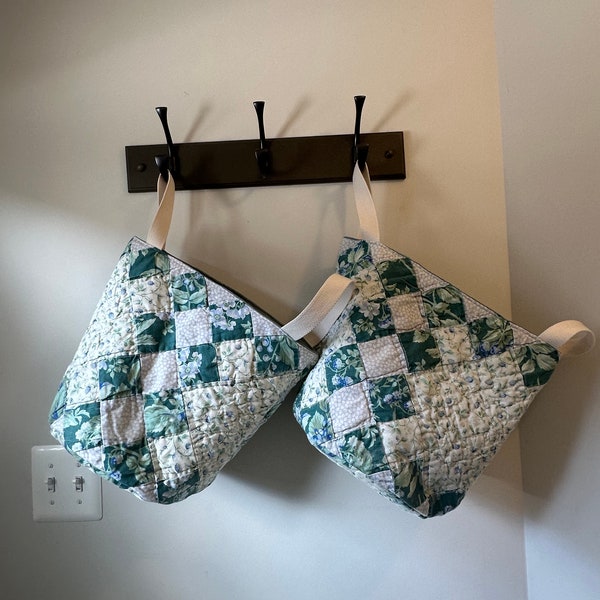 Patchwork Basket - Etsy