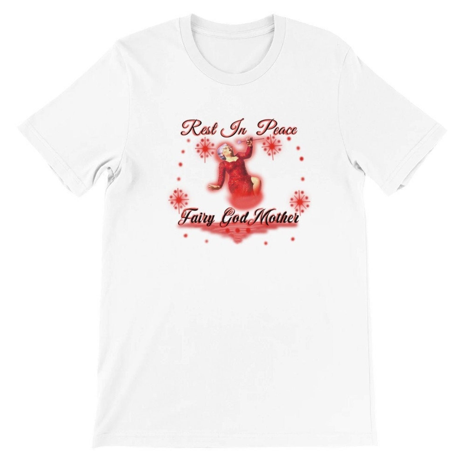 Rest in Peace Fairy Godmother Shrek Air Brush T-shirt - Etsy