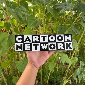 Cartoon Network Wall Room Decor Sign - Etsy