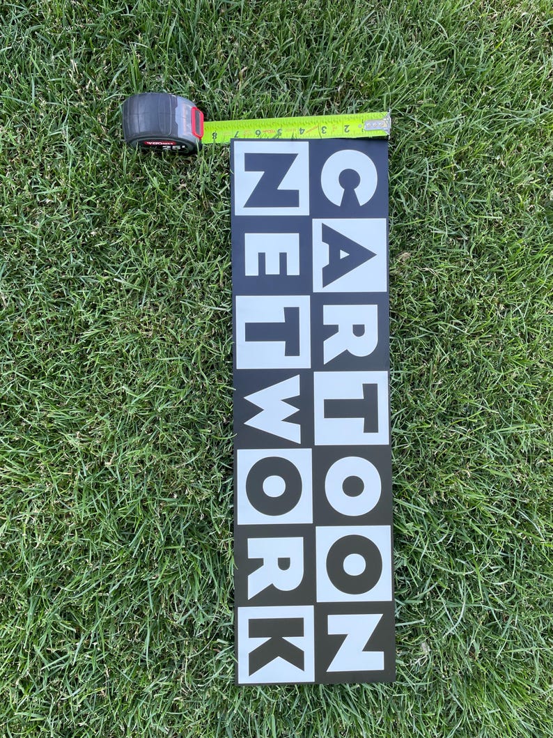 Cartoon Network Wall Room Decor Sign - Etsy