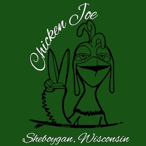 Chicken Joe Surfs Up, Sheboygan, Wisconsin T-shirt - Etsy