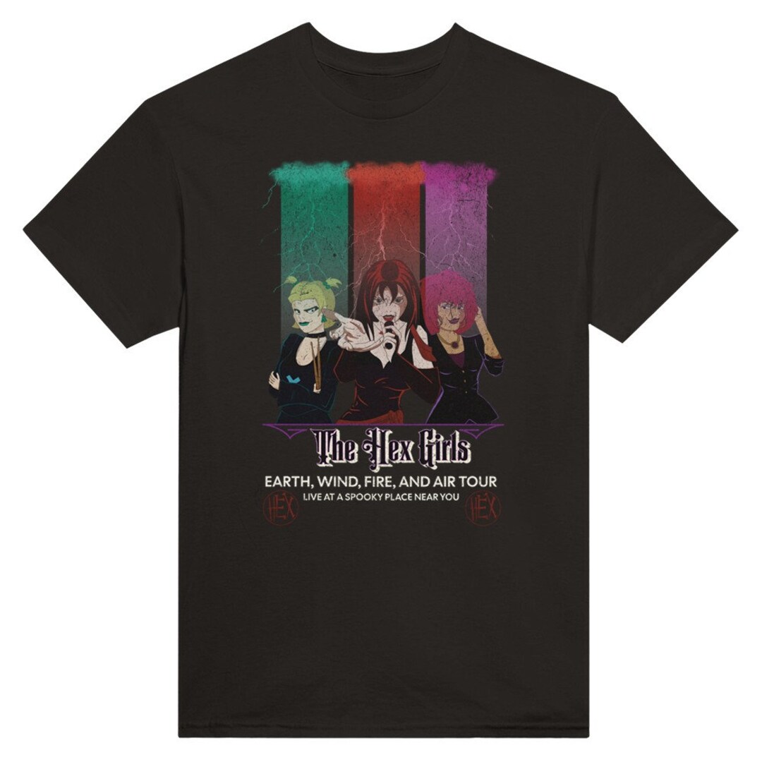 Hex Girls Band Tour Vintage Shirt (front Back) Unisex Heavy Cotton Tee ...