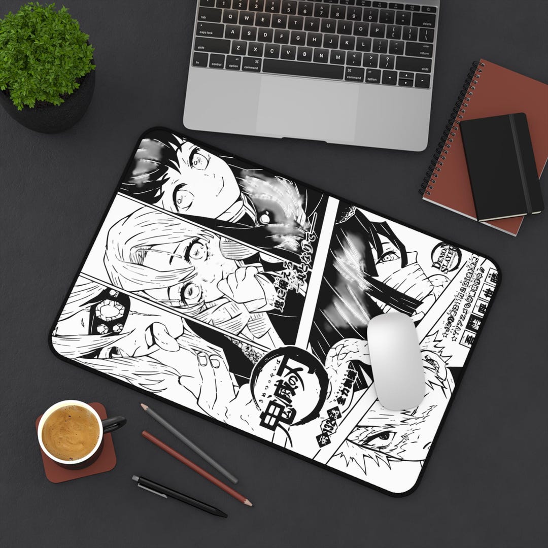 Demon Slayer Hashira Manga Panel Mouse Pad/desk Mat Gift - Etsy