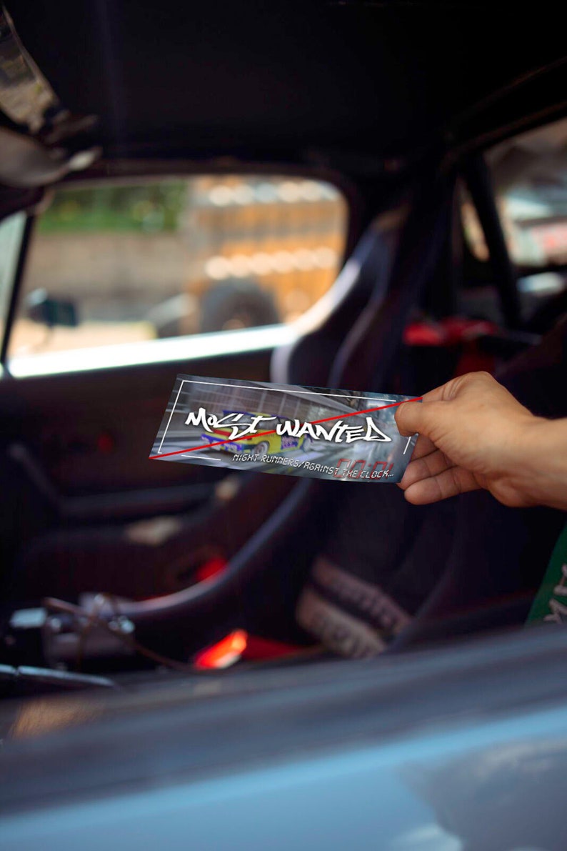 Most Wanted Slap Sticker JDM Kanjo Car High Quality Sticker - Etsy