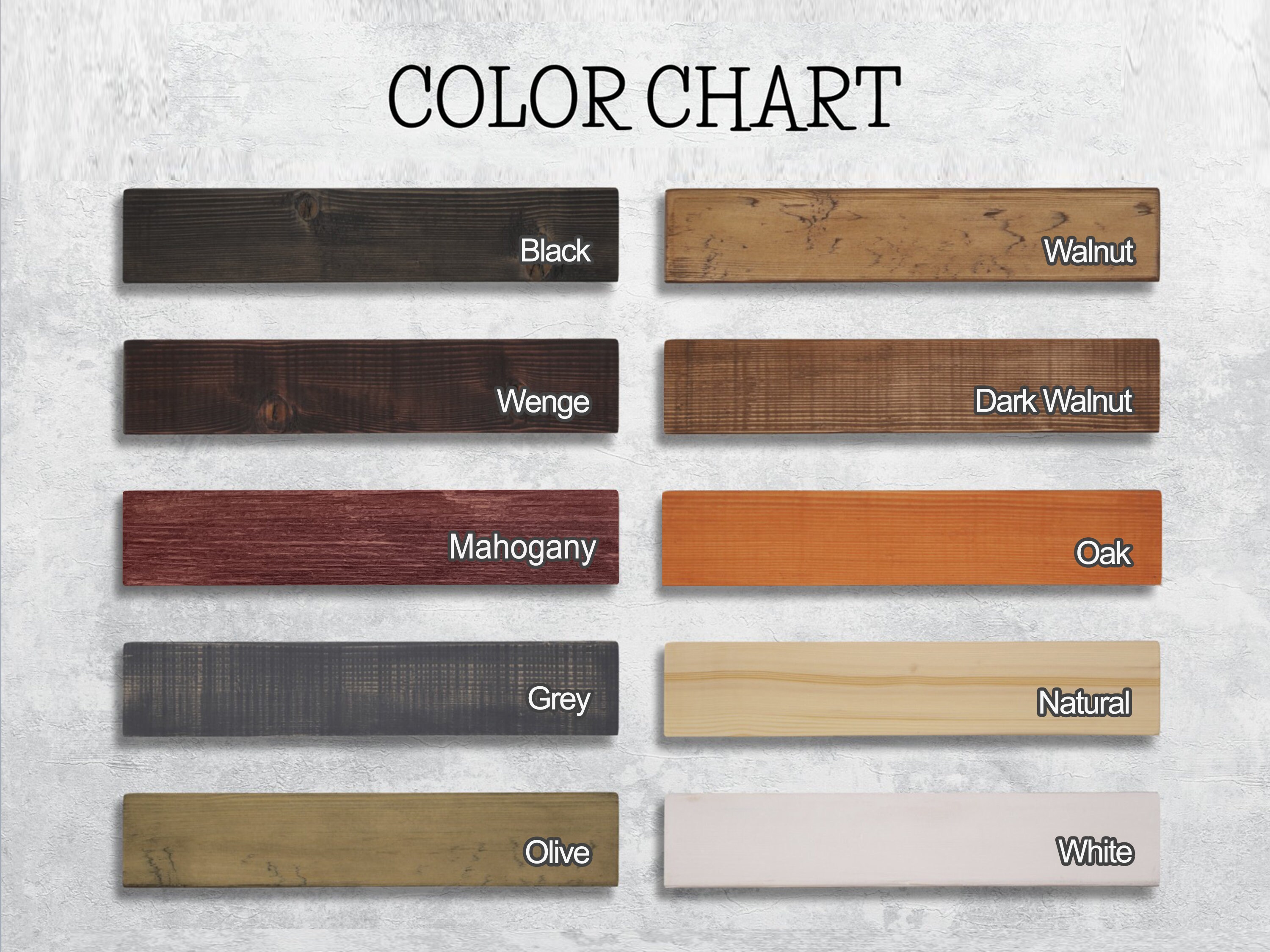 Wood Floating Shelves, Custom Size Floating Shelves With Brackets ...