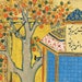 Persian Miniature Hafez Poem Wall Art | Iranian Negargari Painting ...