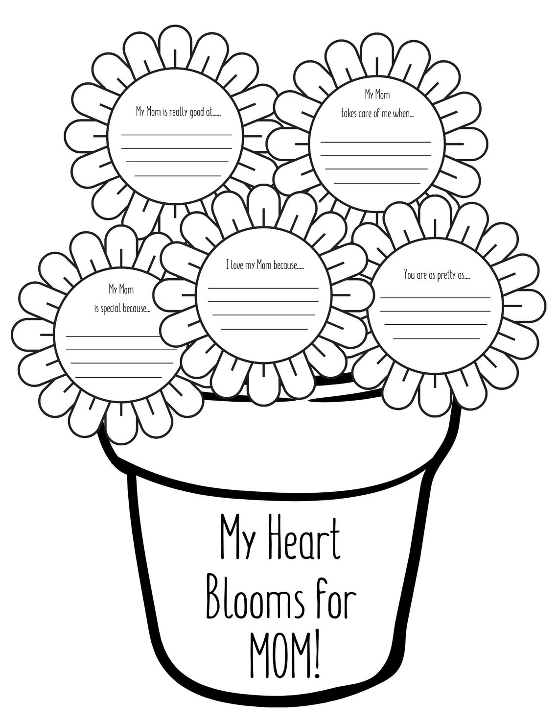 Mother's Day Drawing Activities, Kids Crafts, Classroom Celebration ...