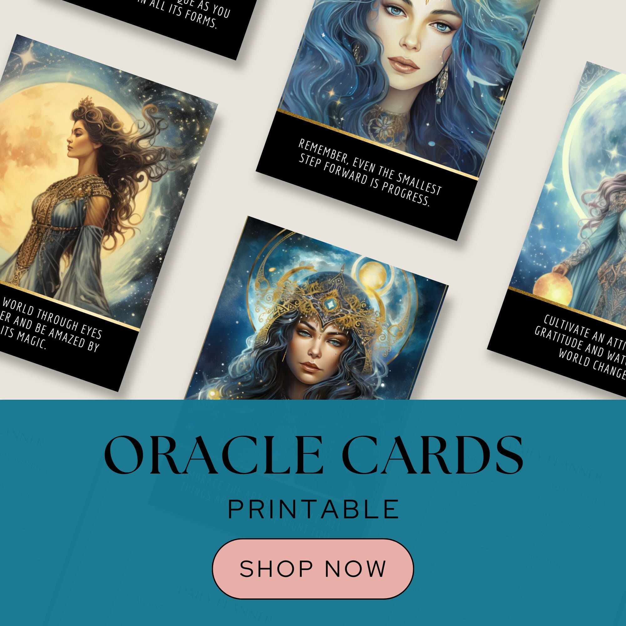 Oracle Cards Printable Oracle Cards Angel Oracle Cards Printable Tarot ...