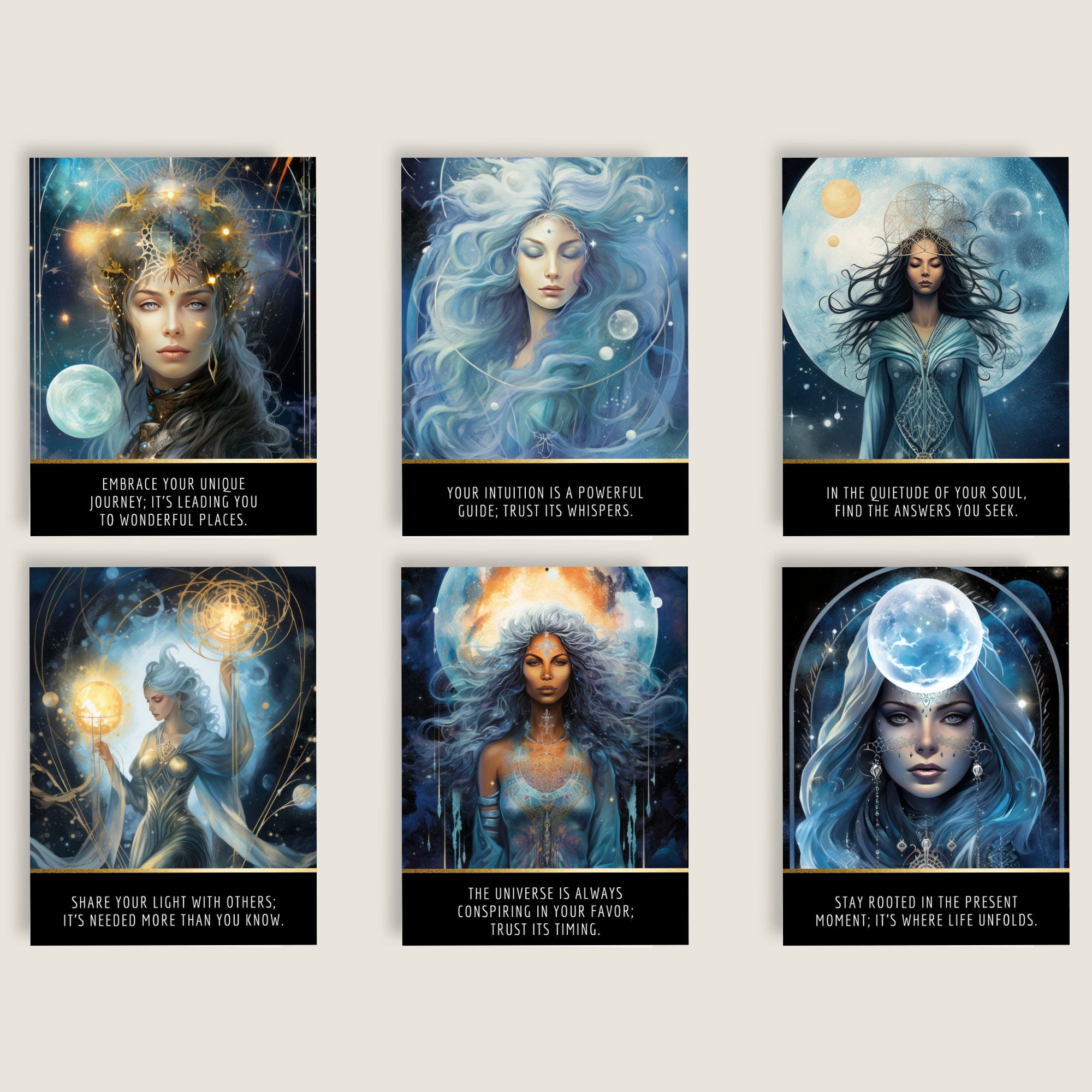 Oracle Cards Printable Oracle Cards Angel Oracle Cards Printable Tarot ...