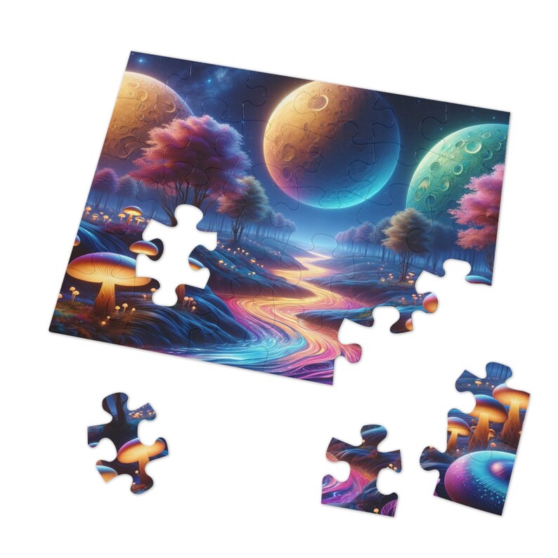 Alien River Jigsaw Puzzle 30, 110, 252, 500,1000-piece - Etsy