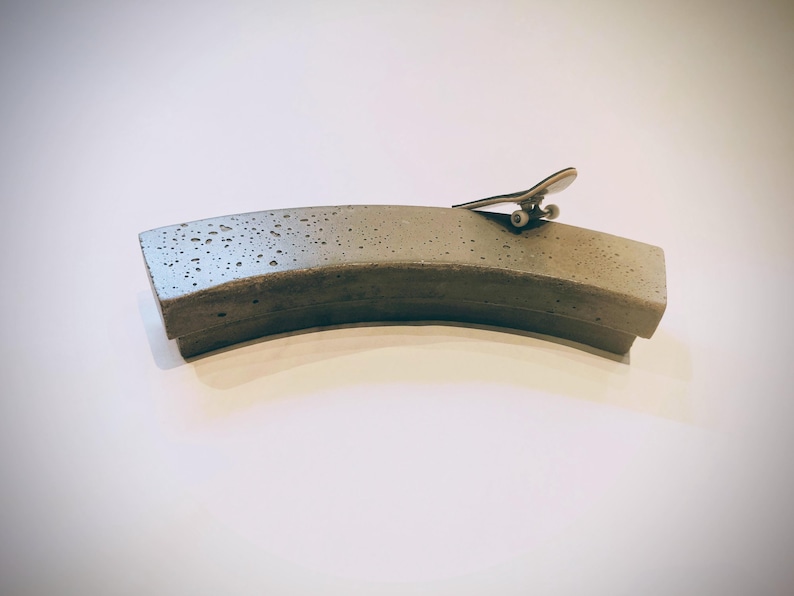 Concrete Curved Ledge Fingerboard Obstacle - Etsy