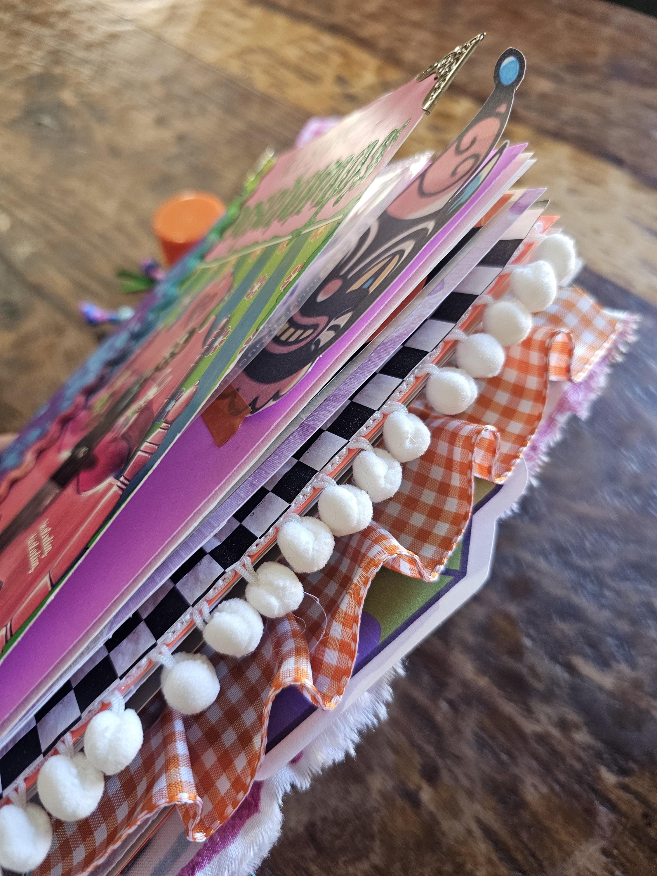 Goosebumps Junk Journals With Book Charm - Etsy