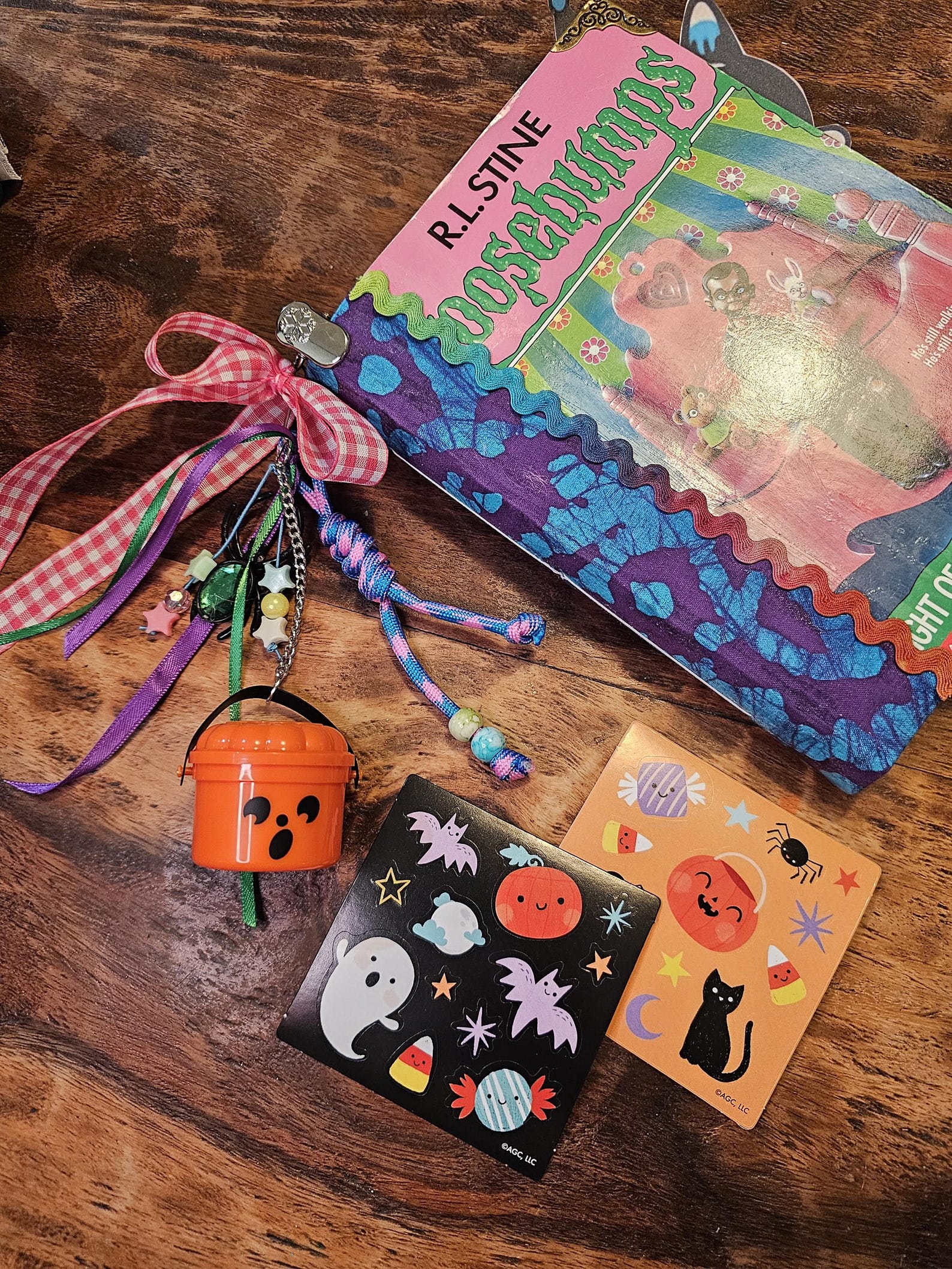 Goosebumps Junk Journals With Book Charm - Etsy