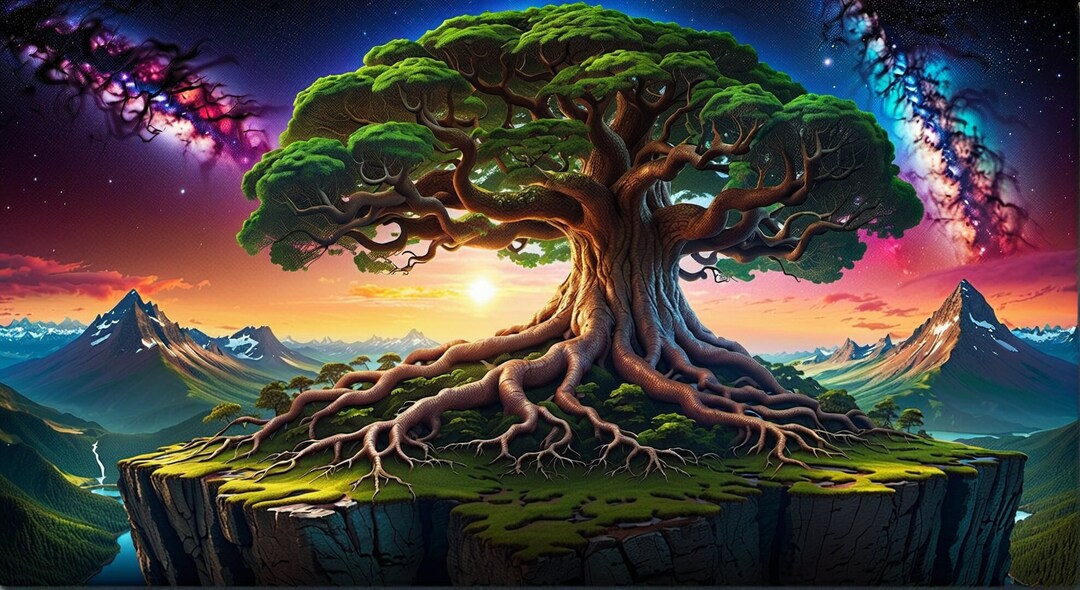World Tree digital - Etsy