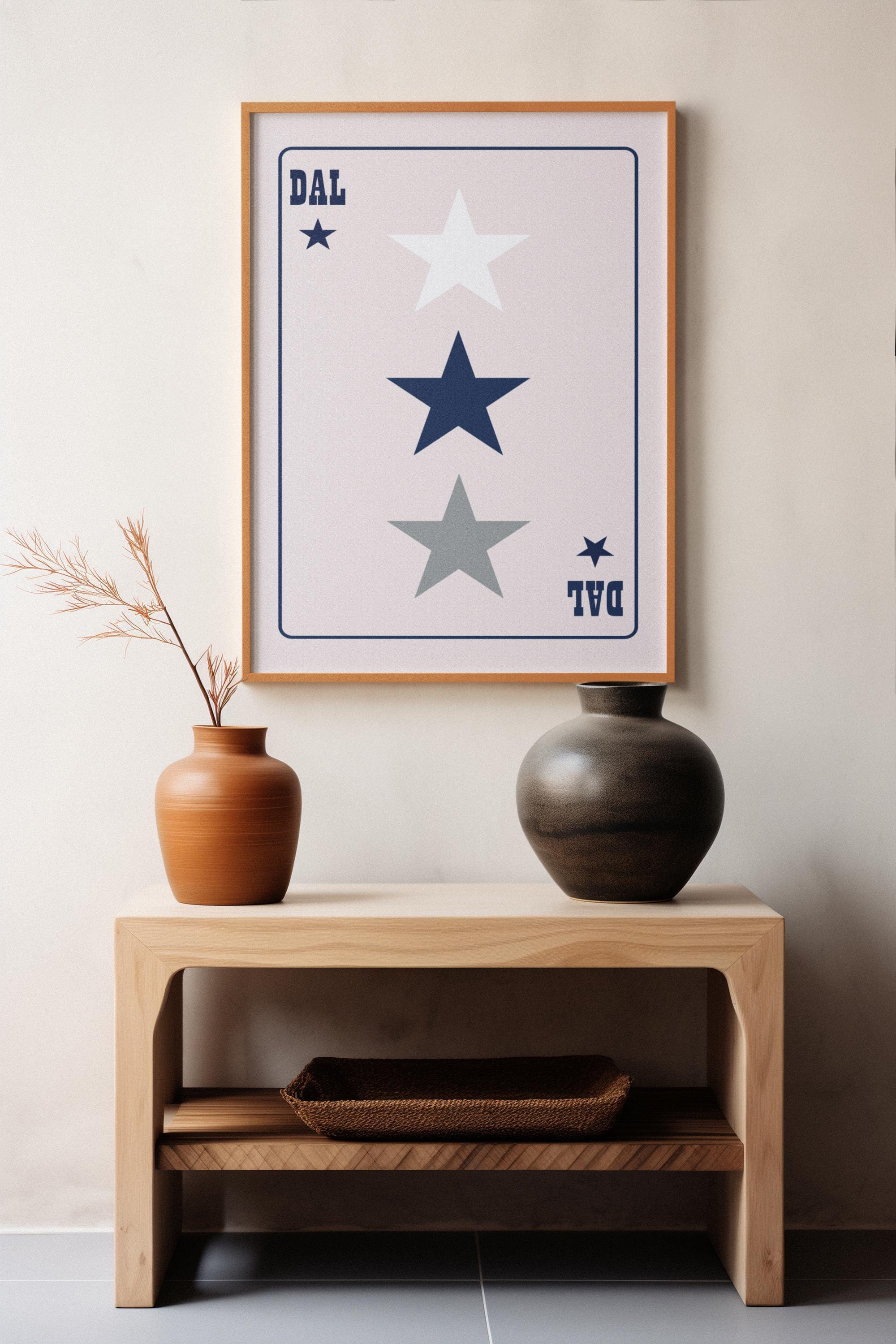 Dallas Cowboys Art Print | Dallas Cowboys Wall Art | Dallas Cowboys ...