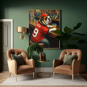 Georgia Bulldogs UGA Painting University of Georgia Bulldogs Wall Art ...