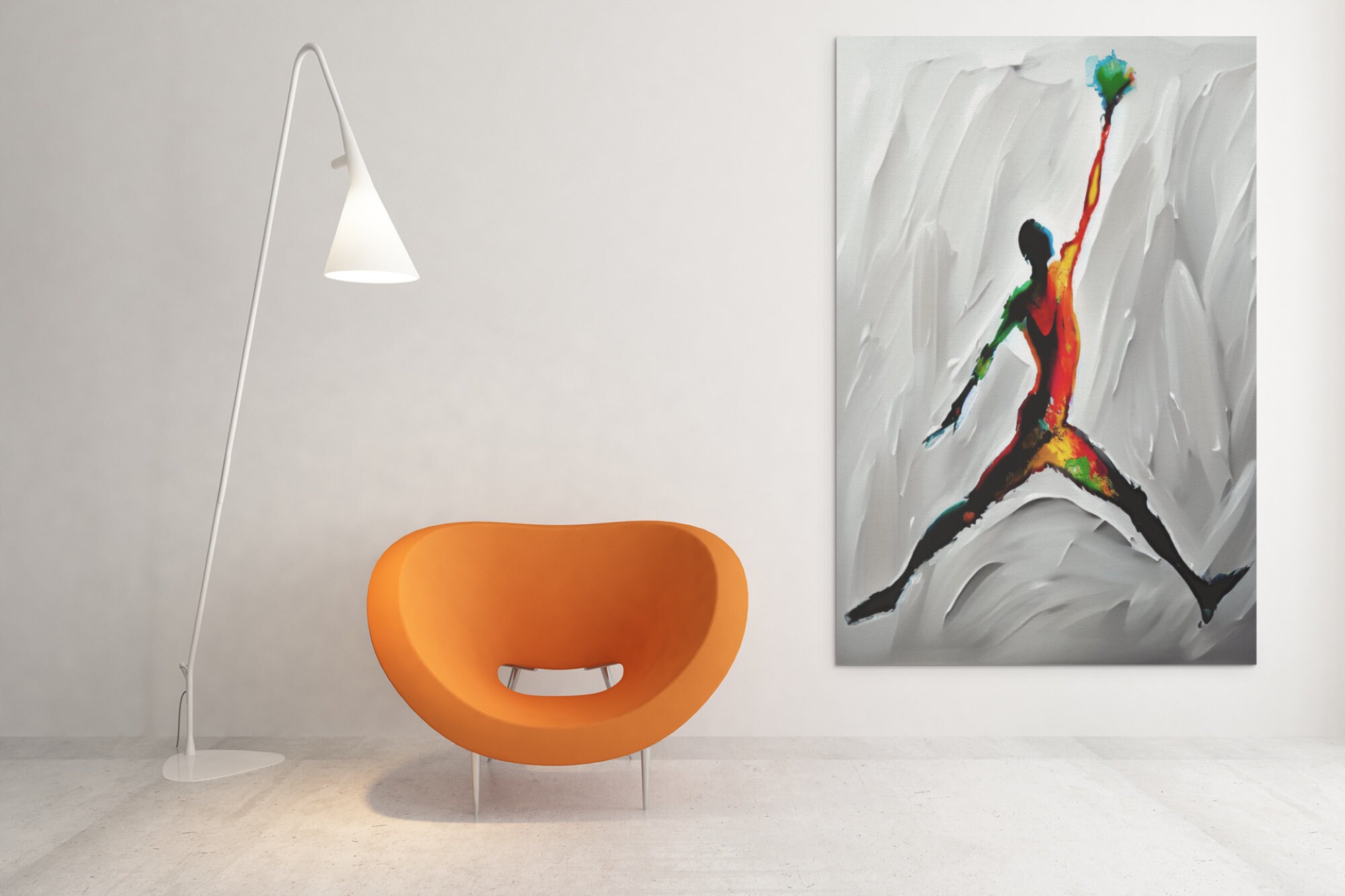 Jumpman Wall Art Jordon Logo Art Jumpman Logo Digital Print - Etsy