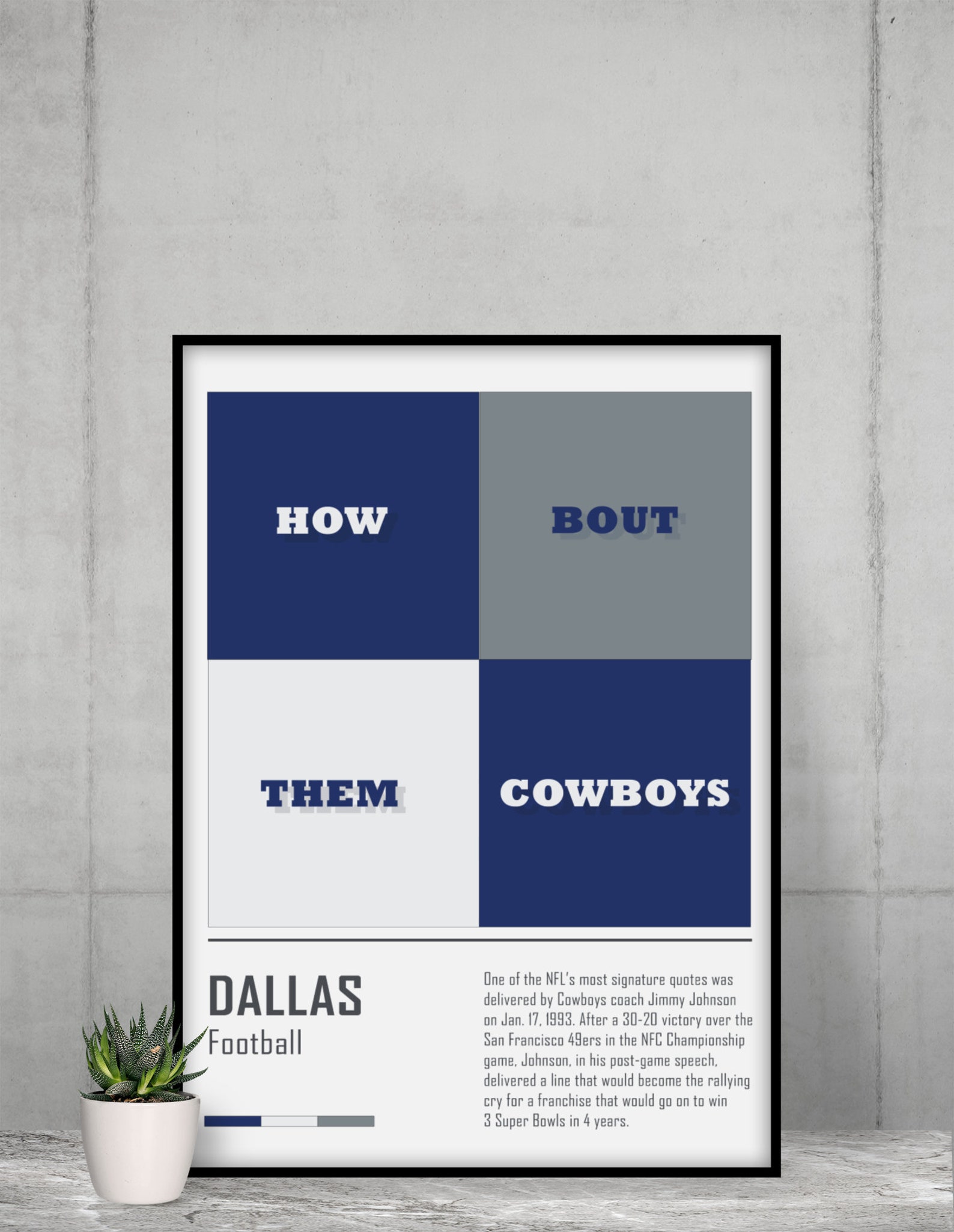 Dallas Cowboys Poster Dallas Cowboys Wall Art Dallas Cowboys Art Print ...