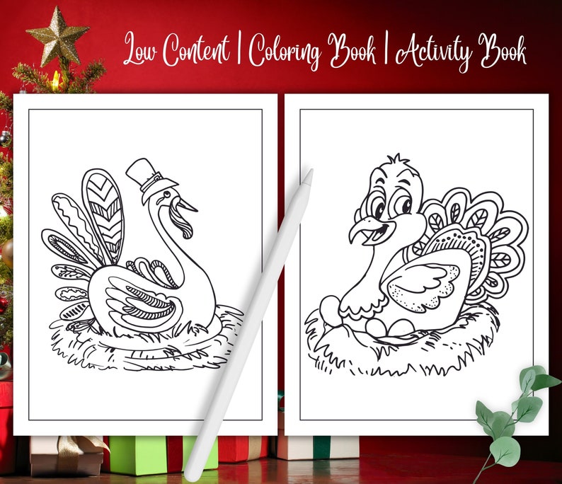 Thanksgiving Turkey Coloring Pages, Educational Printable Coloring ...